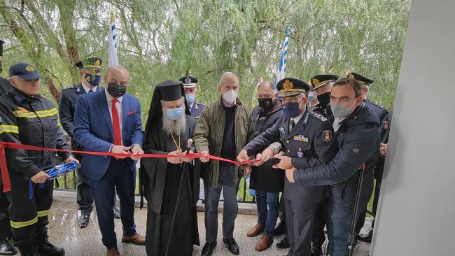 Τελετή εγκαινίων Εθελοντικού Πυροσβεστικού Κλιμακίου στις Κροκεές ...