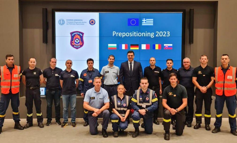 Τους επικεφαλής των ξένων αποστολών δασοπυρόσβεσης υποδέχτηκε ο ...