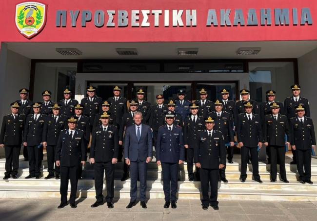 Τελετή αποφοίτησης της 3ης Εκπαιδευτικής Σειράς Πυράρχων της Σχολής ...